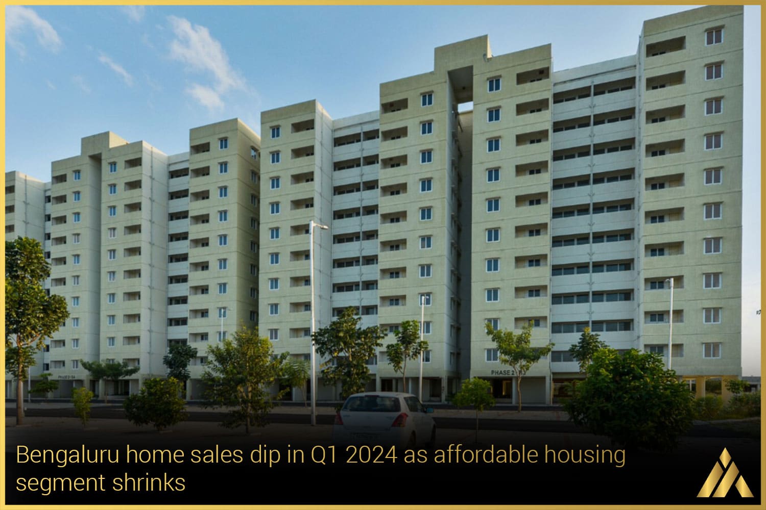 Bengaluru Home Sales Dip in Q1 2024 as Affordable Housing Segment Shrinks
